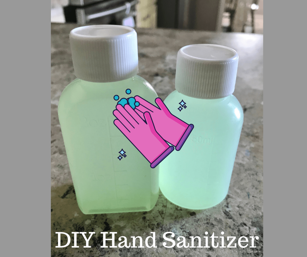 Six Step DIY Hand Sanitizer- Made from supplies you have at home ...